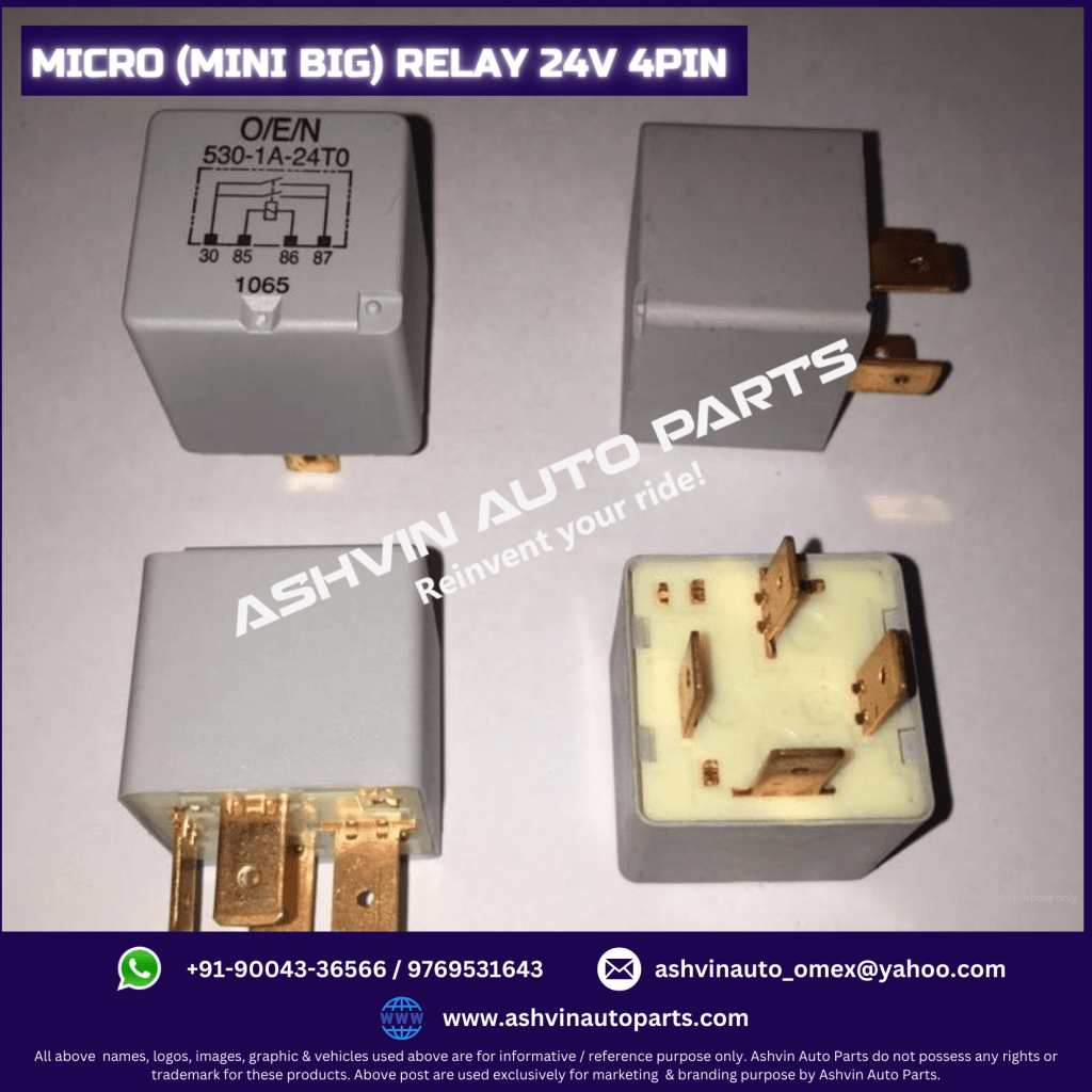 741H-12-1C-1B-E ELECTRIC VEHICLE RELAY 12V 5PIN OEN - Ashvin Auto Parts