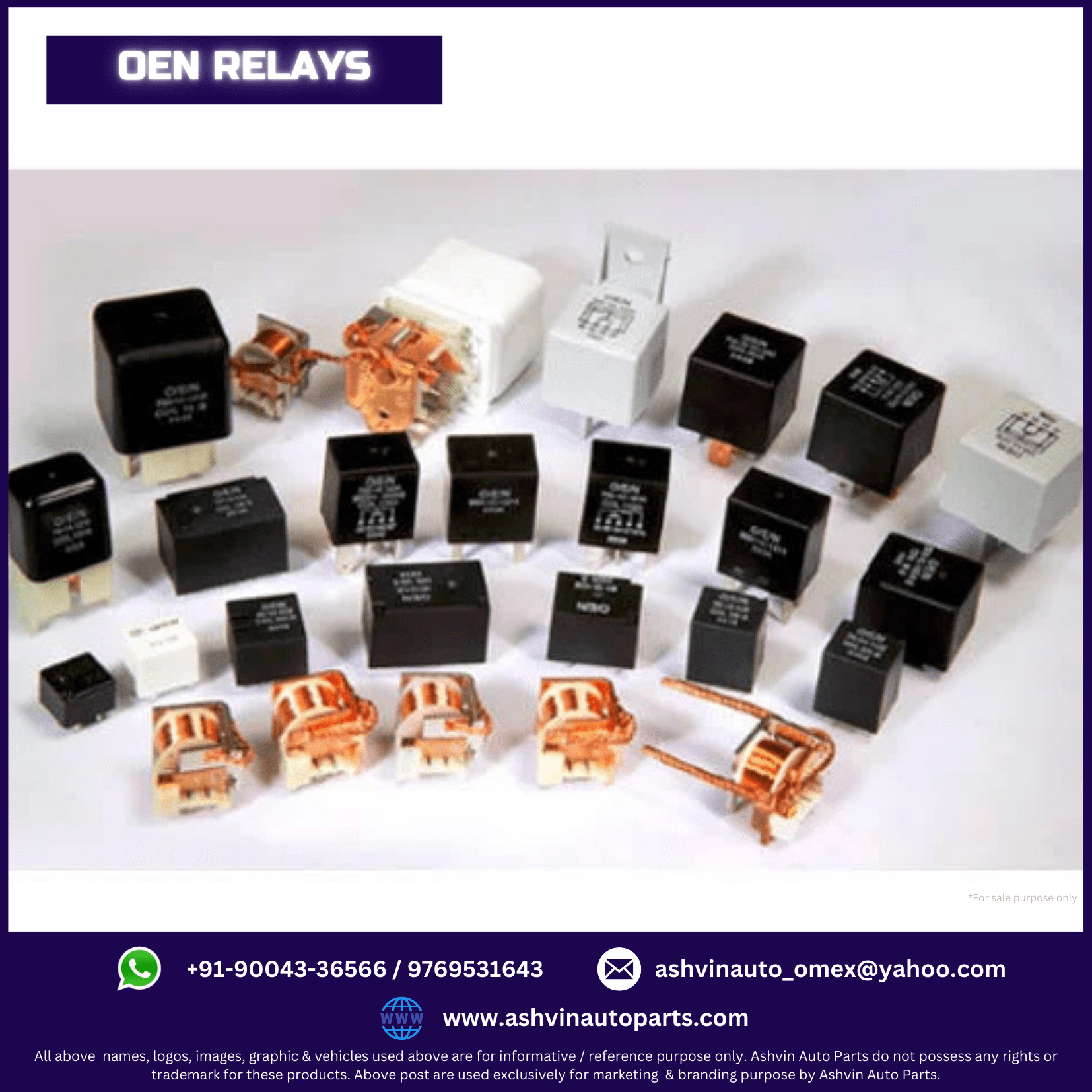 4R-1-12 OEN RELAYS - Ashvin Auto Parts